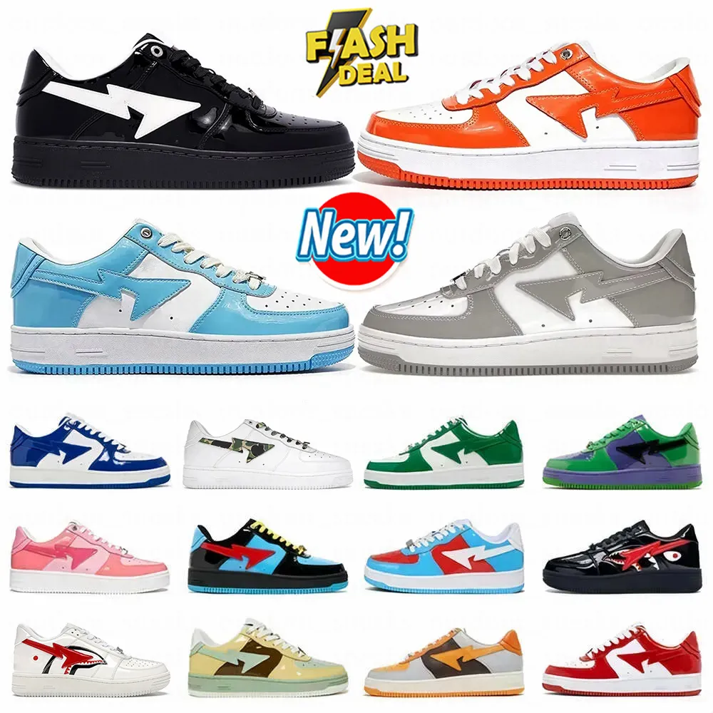 Bulk Camouflage SK8 Stas Bapestaity Shoes Luxury Patent... From Outdoor ...