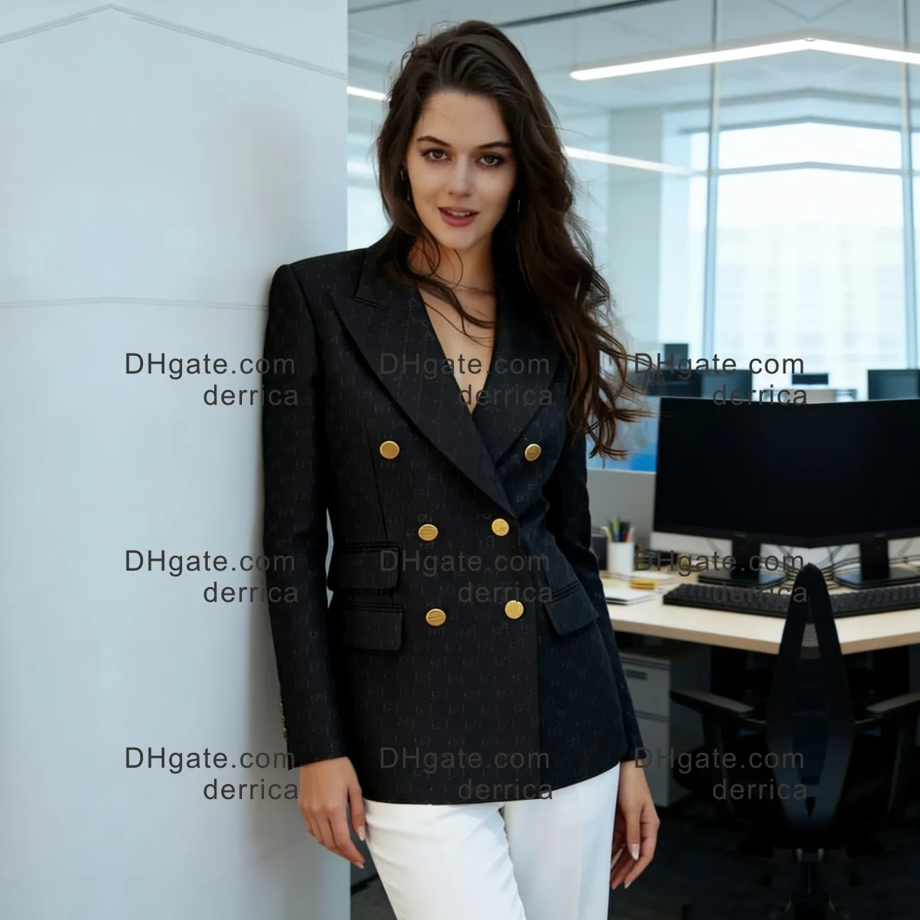 Designer Women's Blazer Jacket Tailored Suit Coat... From Medigo, $73. ...