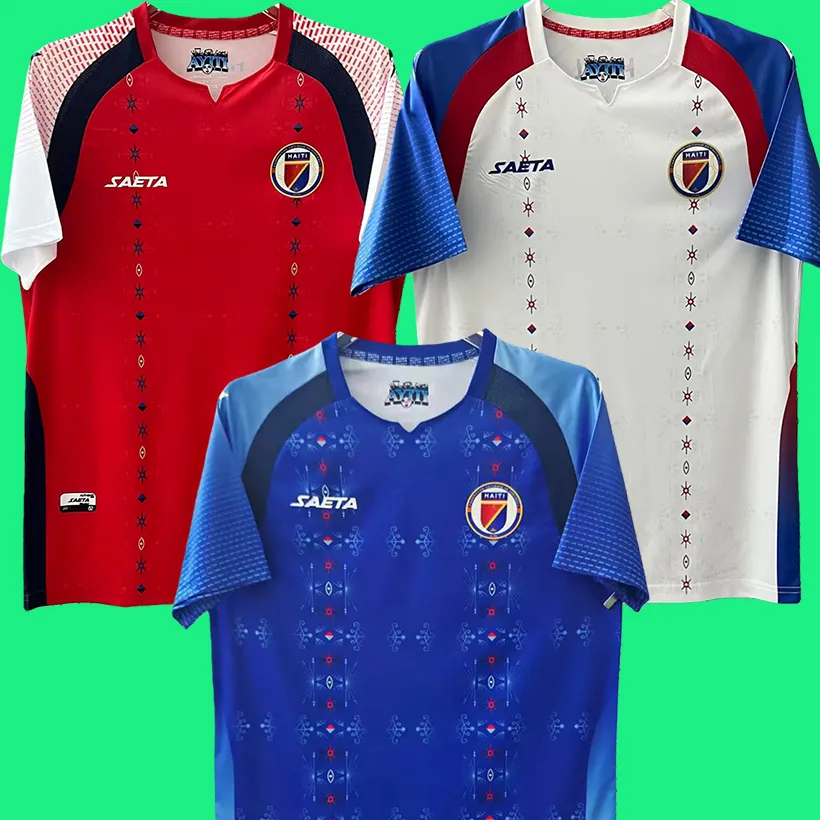 Haiti Soccer Jerseys 2026 Haiti Football Shirts Breathable Athletic ...