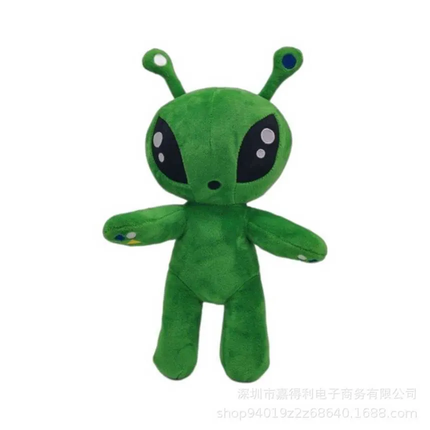 AFTONSPARV Green Alien Plush Doll Soft Stuffed Toy For Kids And ...
