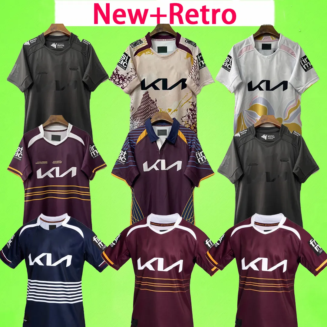 Retro + New 2025 2026 Broncos Rugby Jerseys Training... From ...