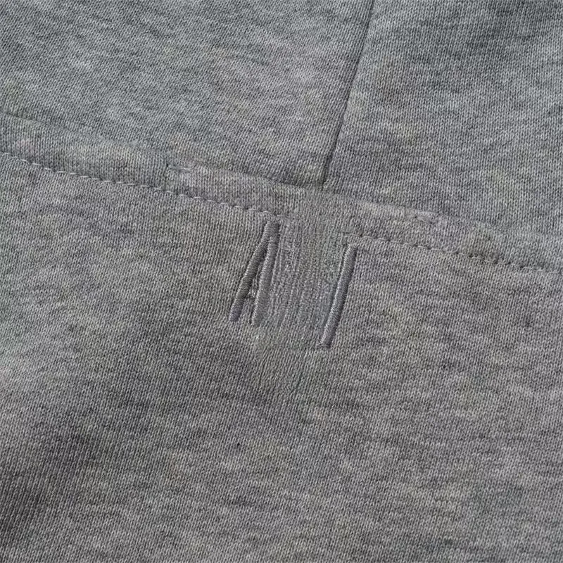 American high street organic cotton pullover hoodie with geometric ...