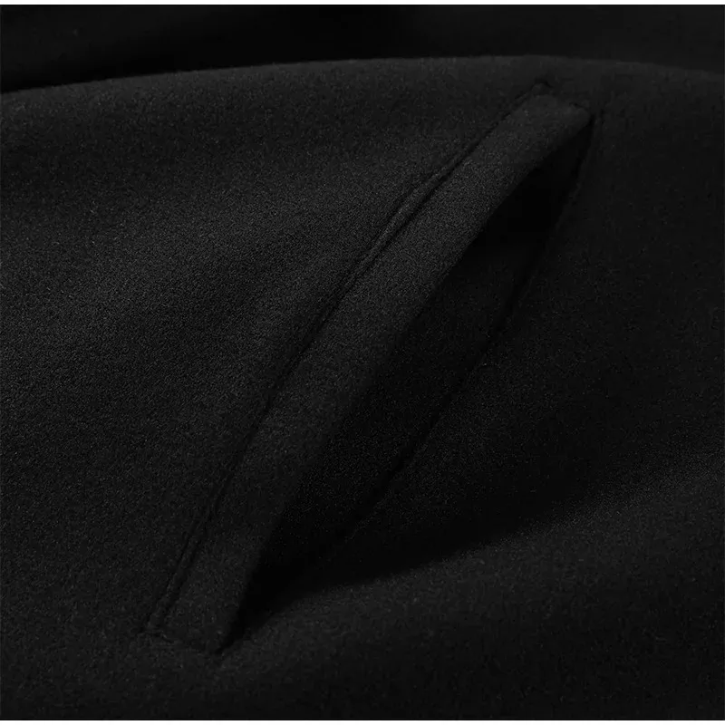 Long Sleeveless Womens Trench Coat Acetate Hooded Stand Collar Batwing ...