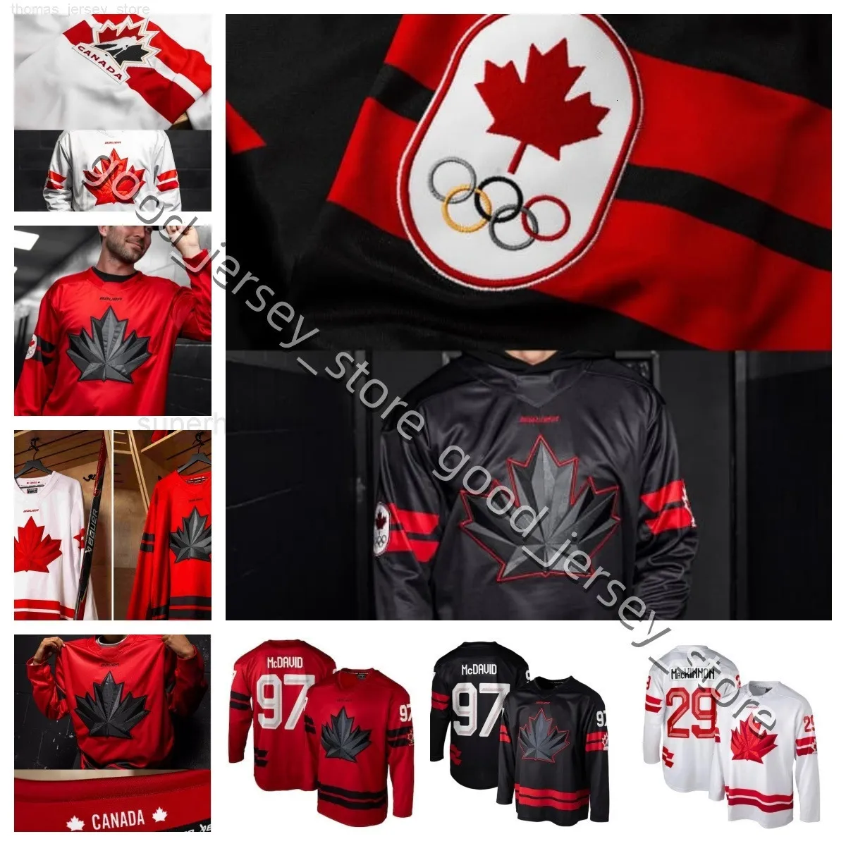 Team Name Canada Hockey Jerseys 2026 Mens NHL Player Jerseys Sidney ...