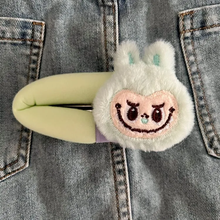 Sweet Labubu Plastic Duckbill Hair Clips Children Hair Accessories ...