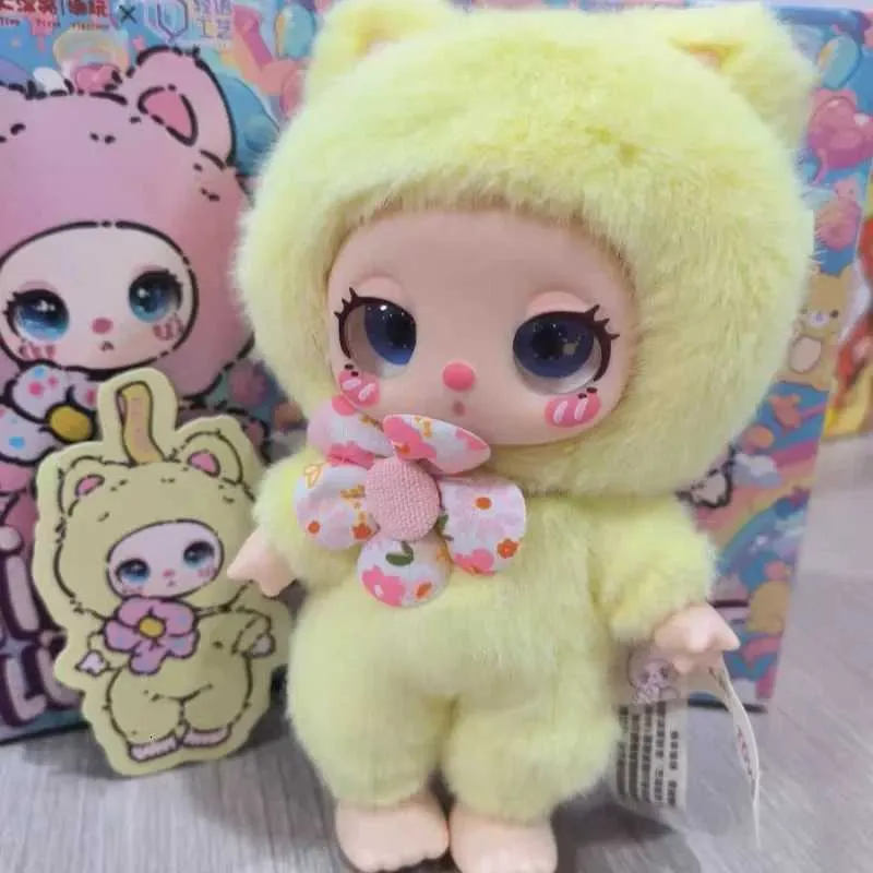 Liila Lucky Cat Series Blind Box Plush Toy 3.5 in ABS Plastic Figurine ...