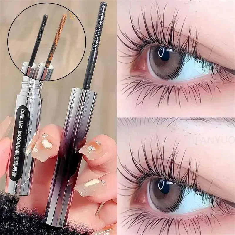 Eyelash Extension Mascara Waterproof Ultra-fine Curl Thick Lengthening ...