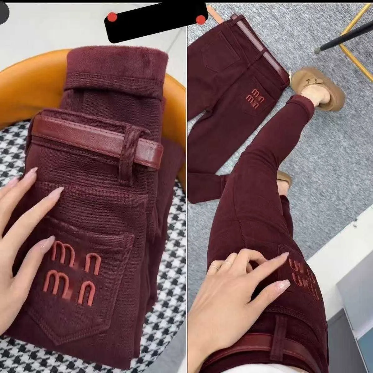 Designer New Spring and Autumn Women's 9-inch Knee-Length Pipe Pants ...