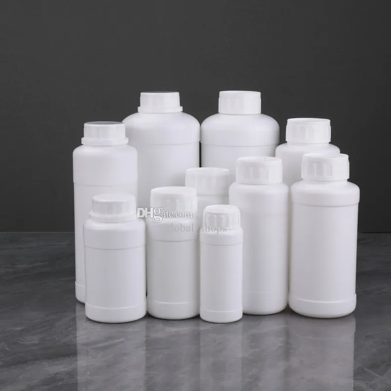 100ml-1000ml HDPE Plastic Reagent Bottles with Child Safety Screw Cap ...