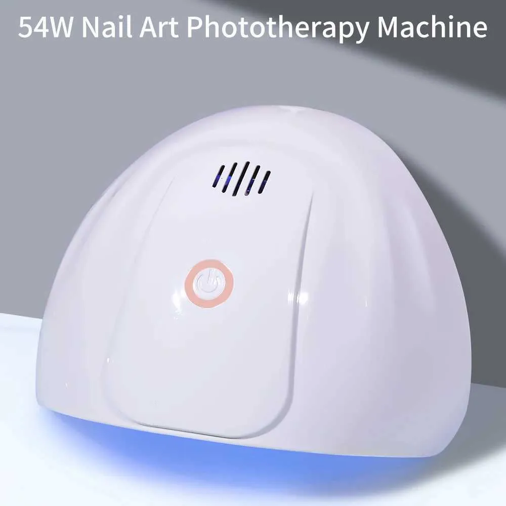 UV LED Nail Dryer Lamp Portable Automatic Sensor 18 Beads 6W Gel Nail ...