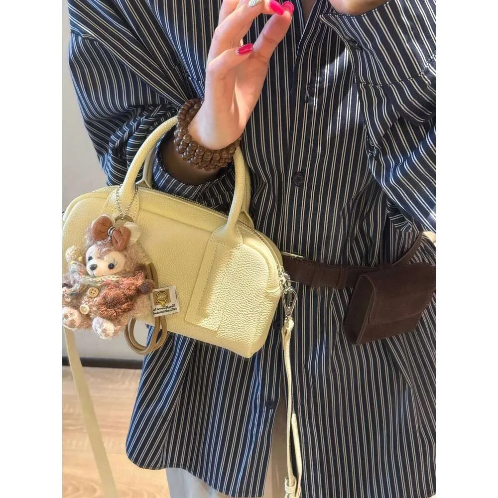 Dopamine Temptation Mini Boston Tote Full Grain Cow Leather Women ...