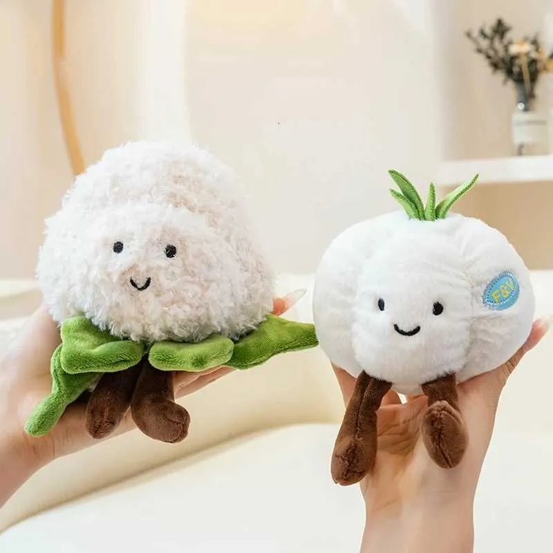 20cm Plush Vegetable Doll Set Carrot Broccoli Pumpkin Eggplant Corn ...