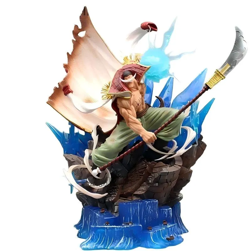 U2 Whitebeard Pirates 40cm Edward Newgate Statue ... From Qiaomaidou04 ...