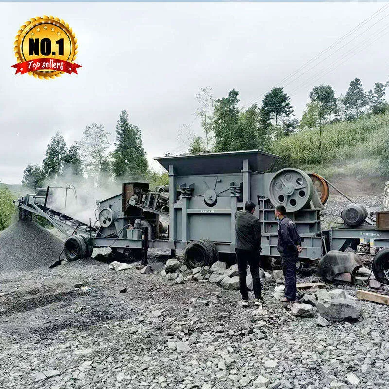 Mobile Stone Crusher Portable Jaw Crusher for Mining and Quarry with ...
