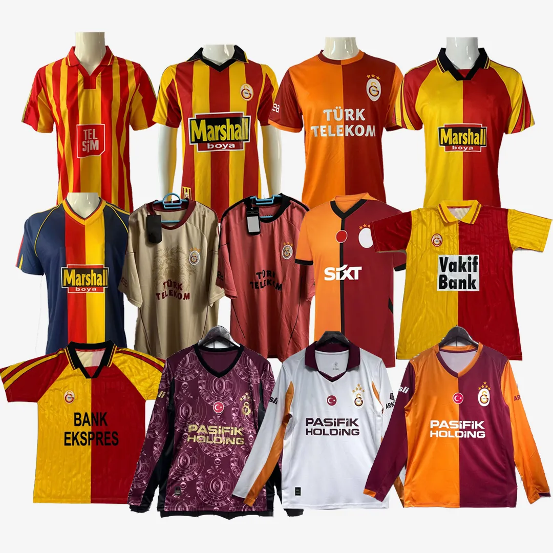 Galatasaray Soccer Jerseys 2025 Retro Football Shirts... From ...