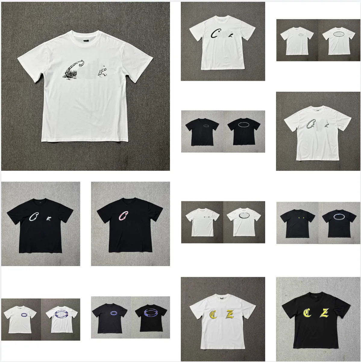 Wholesale High Quality Pure Cotton Designer Cotton T Shirts For Men 1:1 ...