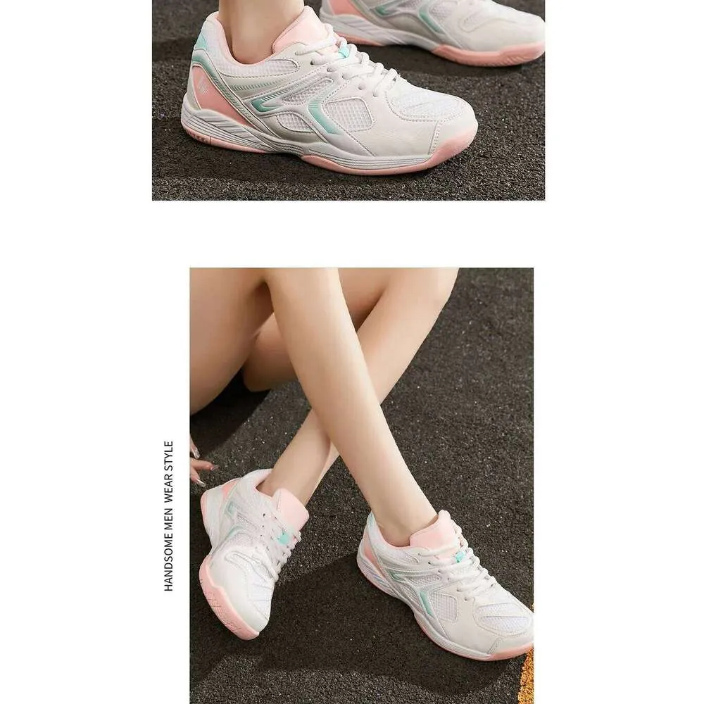 HUILI Pickleball Court Tennis Sport Sneakers with Mesh Upper and Rubber ...