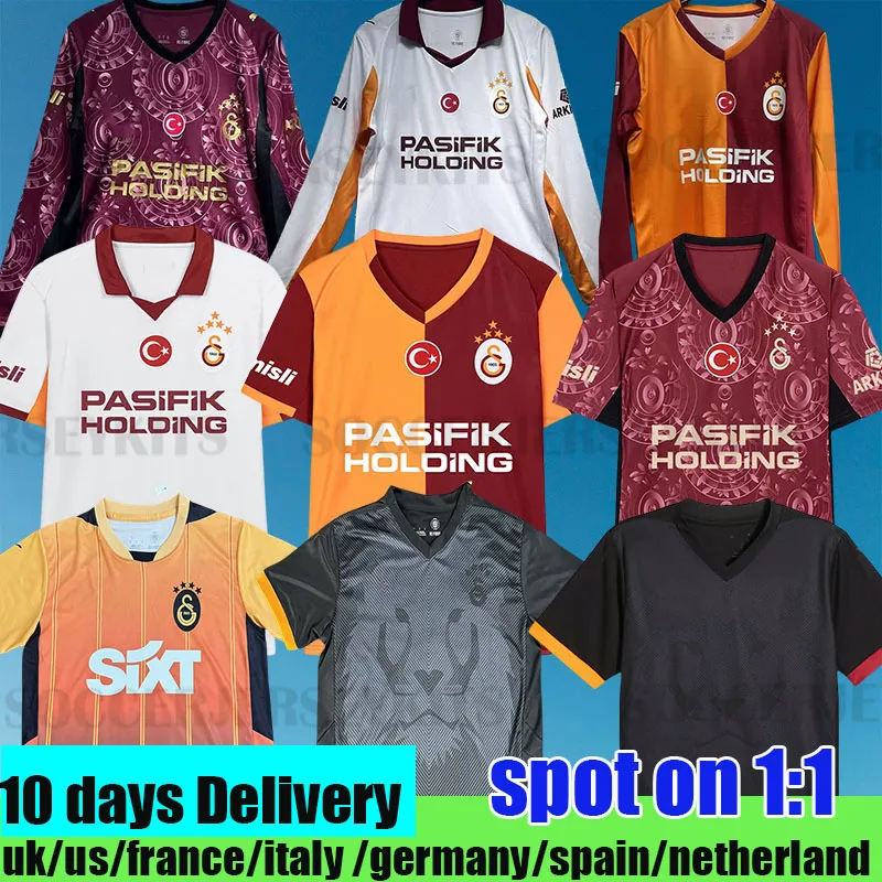 Galatasaray 120th Anniversary Fourth Kit Soccer Jerseys 2025 2026 ...