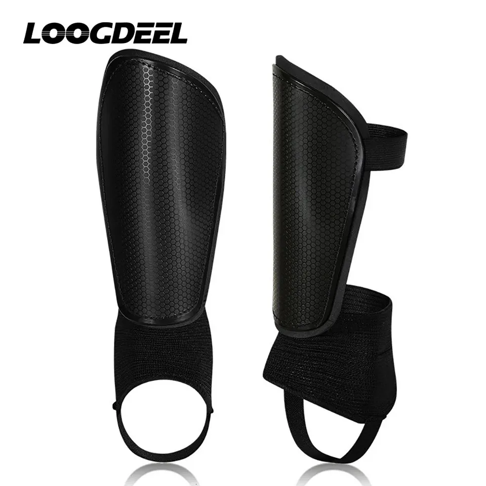 Loogdeel Soccer Shin Guard with Ankle Protector and Adjustable Straps ...