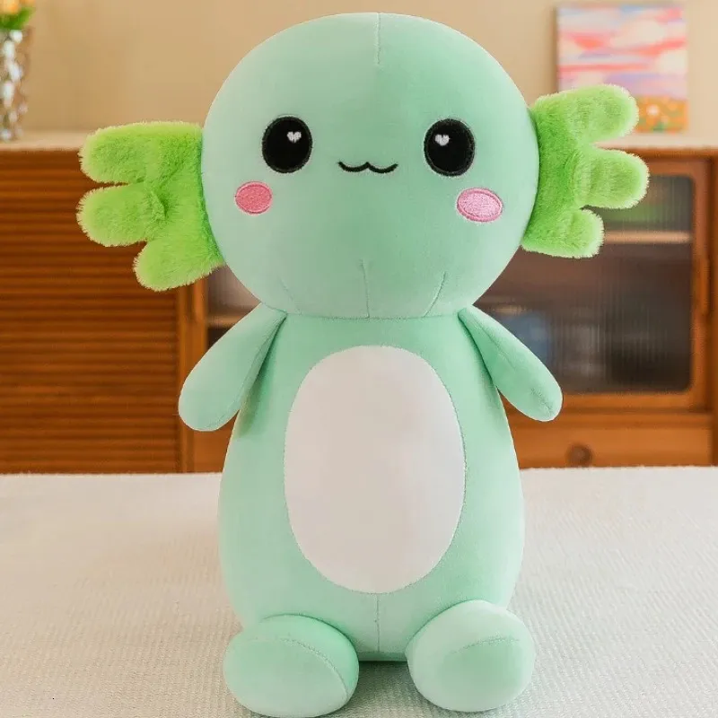 Kawaii Anime Axolotl Plush Toy Soft Plush Salamander Stuffed Animal ...