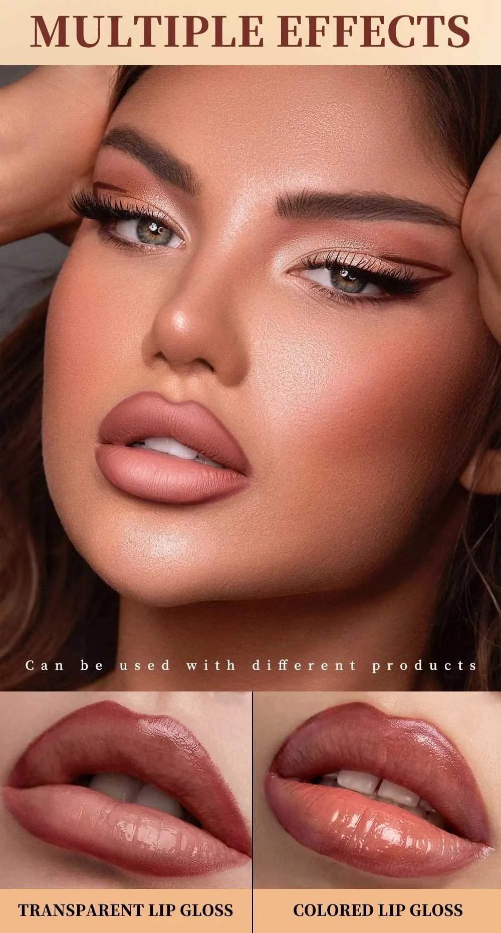 QIBEST 12-Color Natural Wood Matte Nude Lipstick and Lip Liner Set Long ...