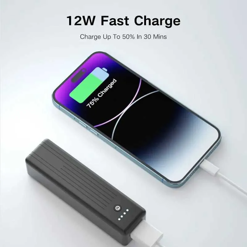 PHOMAX Small Size Power Bank Station with LED Digital Display for ...