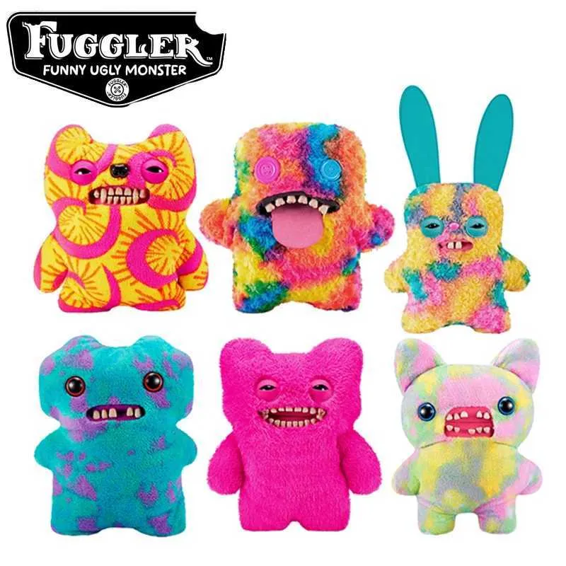 Fuggler Ugly Teeth Monsters Plush Toys Soft Kawaii Plushies Pillows ...
