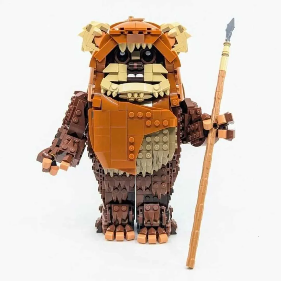 Jungle Warrior Wooden Building Blocks Model Toy Assembly Set for Ages ...