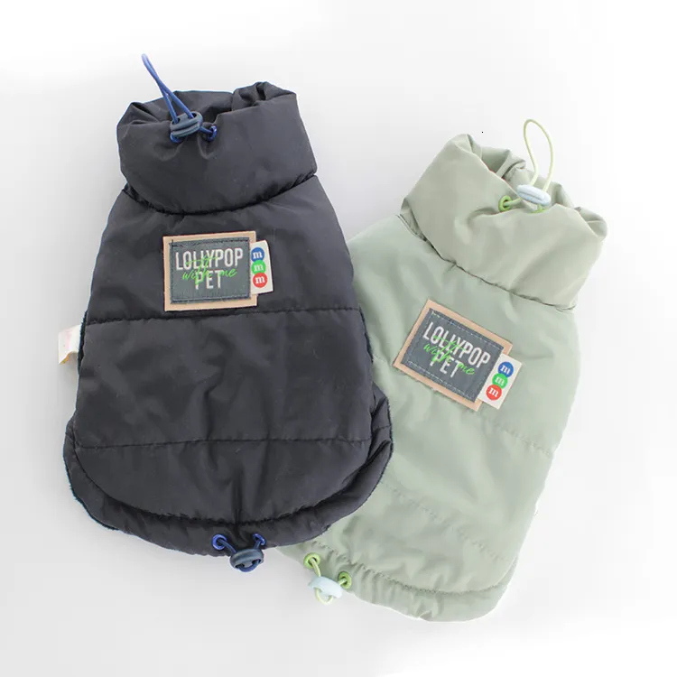 Designer dog clothes Puppy Winter Outdoor Anti-Cold Warm Two-Leg Casual ...