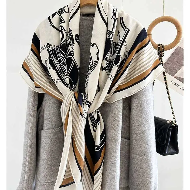 Classic Wool Blanket Scarf Cape Large Square Wool Shawl for Boys and ...