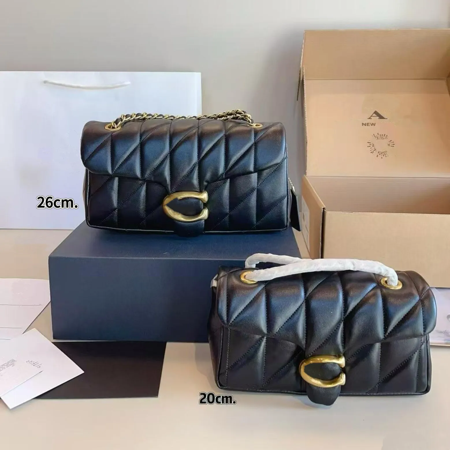 Koujia Quilted Chain Strap Bag Genuine Leather Extra Large Half Moon ...