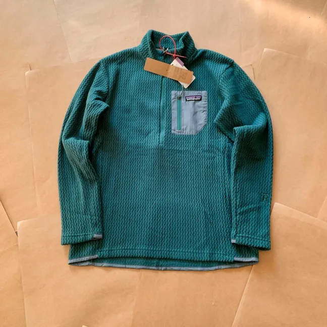 Patagonian Men's Long Acetate Jacket with Wool Liner and Detachable Hat ...