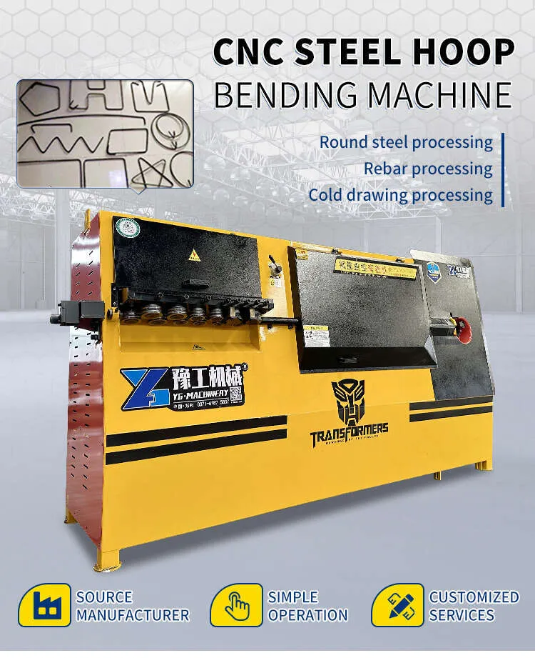 CNC Steel Hoop Bending Machine for Automatic Bending of Round Steel ...