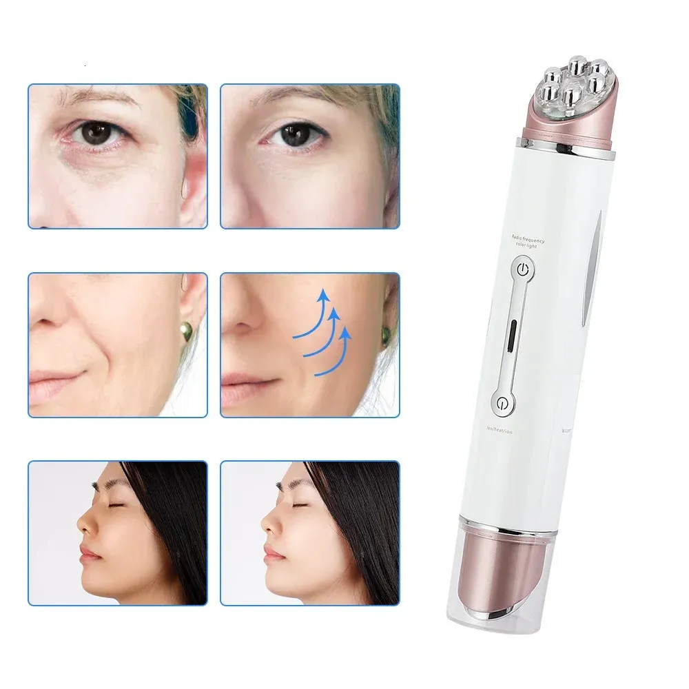 Multifunction EMS LED Vibration Heated Eye Massager Face Lifting ...
