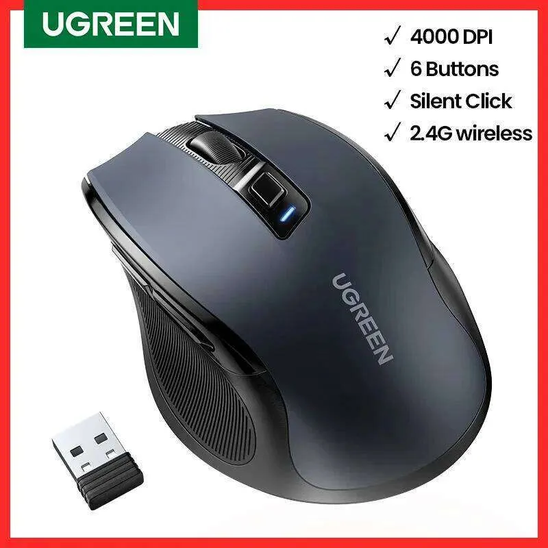 UGREEN Wireless Ergonomic Silent Mouse 4000 DPI,... From Onelia16, $12. ...