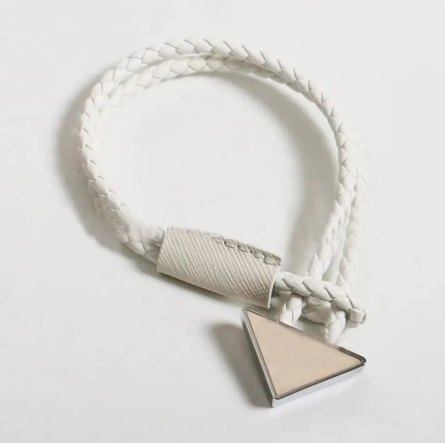 Leather and Alloy Unisex Bangle Bracelet with White Agate Stone and ...