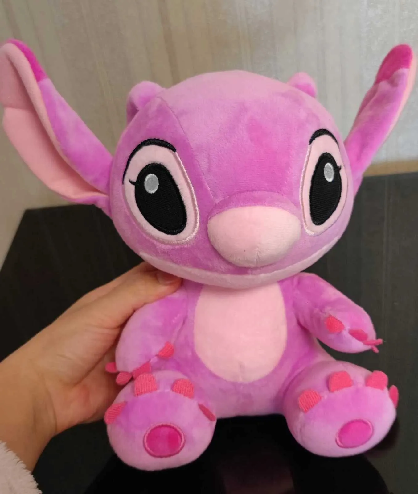 Disney New Cartoon Stitch Angel Scrump Plush Dolls Anime Toys Lilo ...