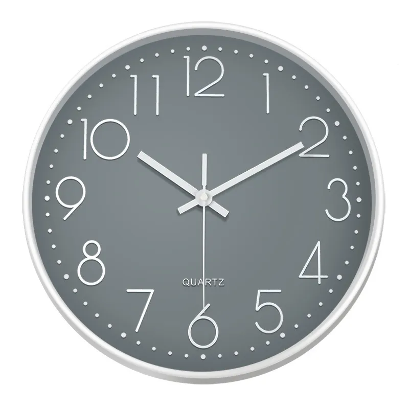 12 Inch Analog Wall Clock With LED Digital Clock/LCD Time Date ...