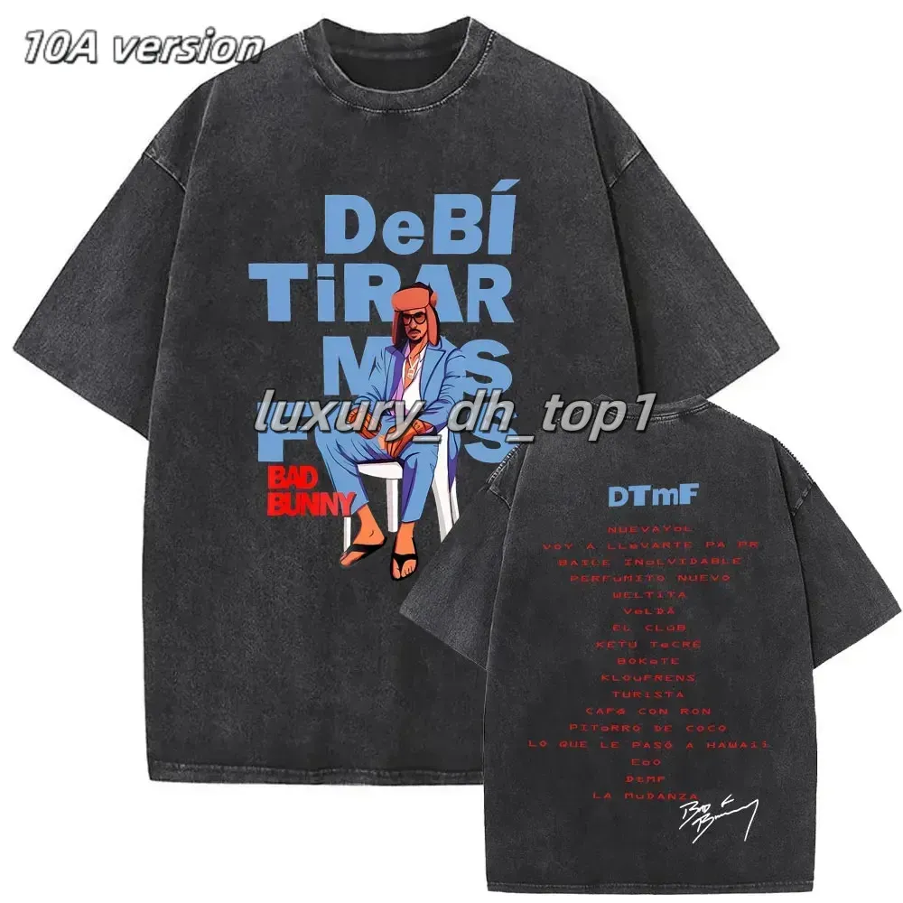 Wholesale Vintage Washed Oversized Graphic T Shirts 2026 AAA Rapper Bad ...