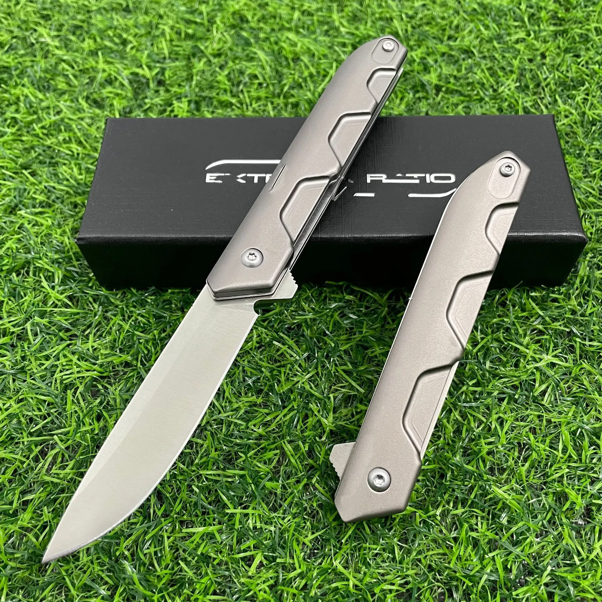 New High Hardness Outdoor Folding Knives Portable Sharp Camping & Self ...