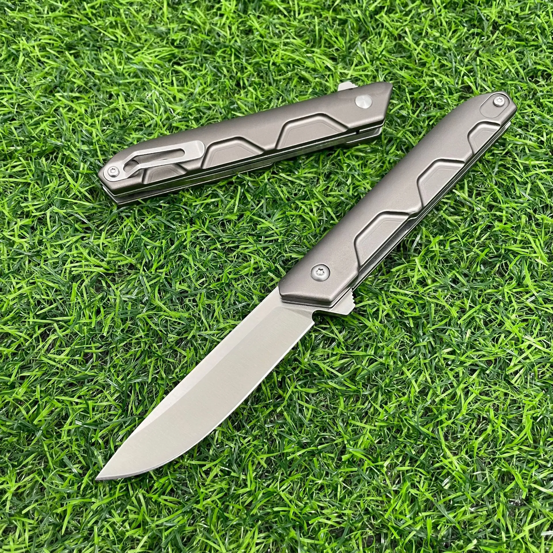 New High Hardness Outdoor Folding Knives Portable Sharp Camping & Self ...