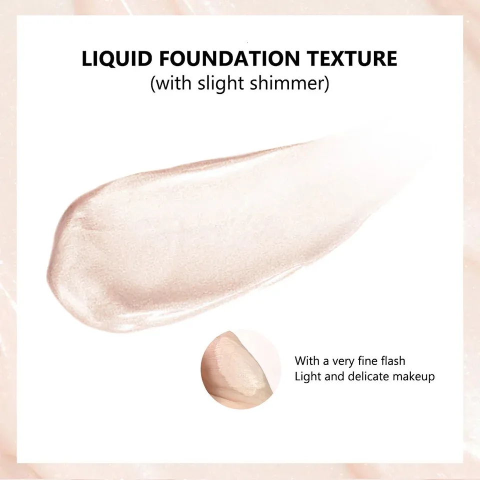 Natural Glow Enhancer Foundation Cream Lightweight Moisturizing Base ...