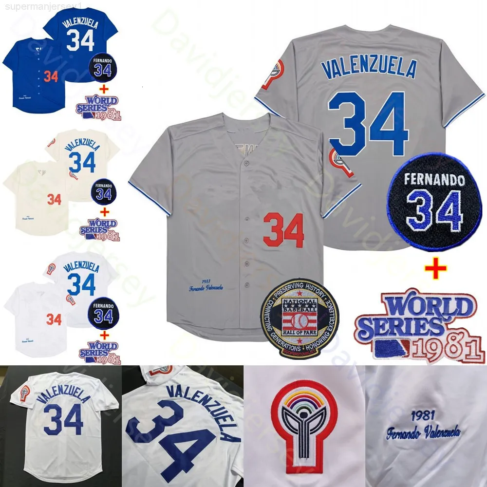 Fernando Valenzuela Jersey 1981 World Series Hall... From ...