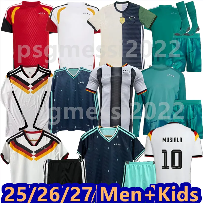 GermanyS 25 26 27 Deutschland Football Soccer Jerseys 125th Anniversary ...