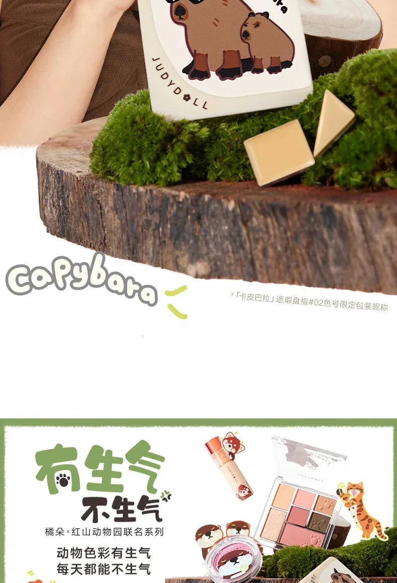 Judydoll five-color facial concealer disc for spots marks tear furrows ...