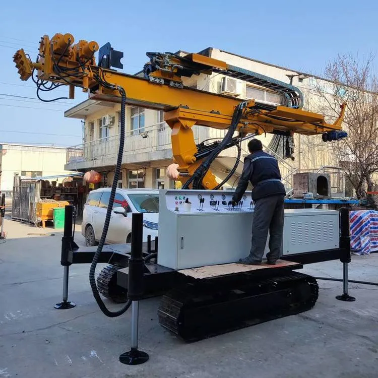 Mini High-pressure Rotary Drilling Rig Pneumatic Anchoring System for ...