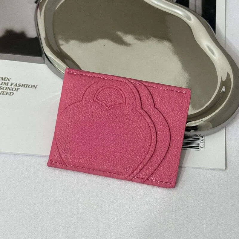 Mini Leather Card Holder Wallet for Women with Zipper Closure and ...