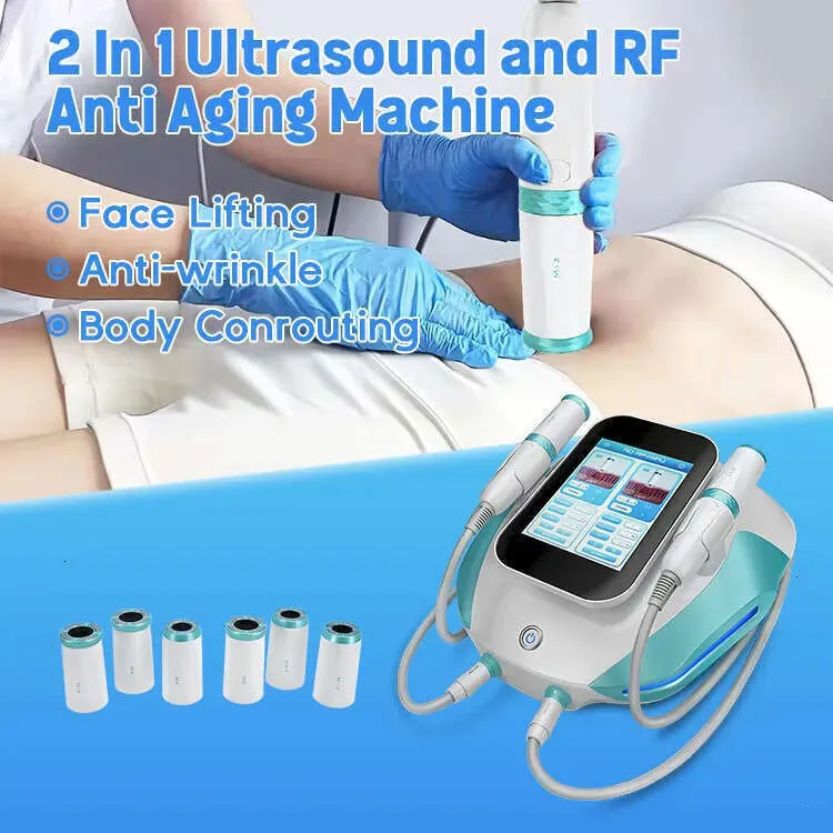 2026 Portable HIFU Ultrasound RF Skin Rejuvenation Machine with 6 ...