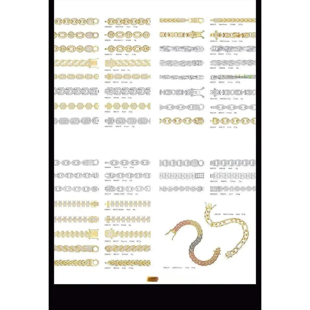 Moissanite diamond twisted Singapore chain necklace 21.65 in unisex 14K ...