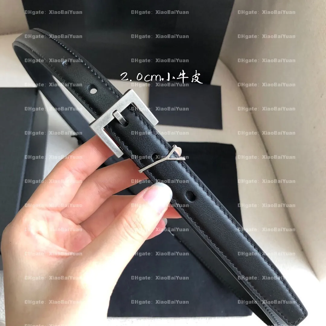 Famous Designer Womens Genuine Leather Belts Letter... From Xiaobaiyuan ...